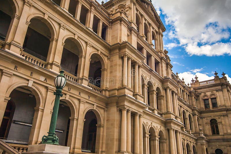 Treasury Building in Canberra Parliamentary Zone Australia Capital ...