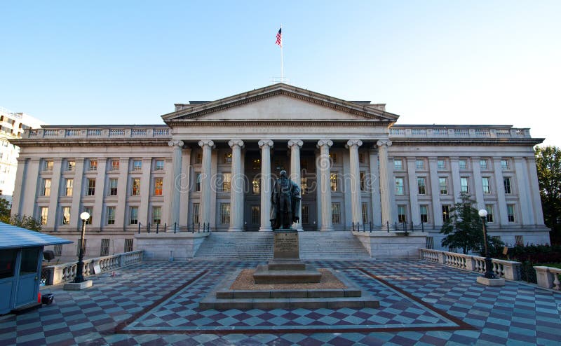 The Treasury Department stock photo. Image of america - 27154102