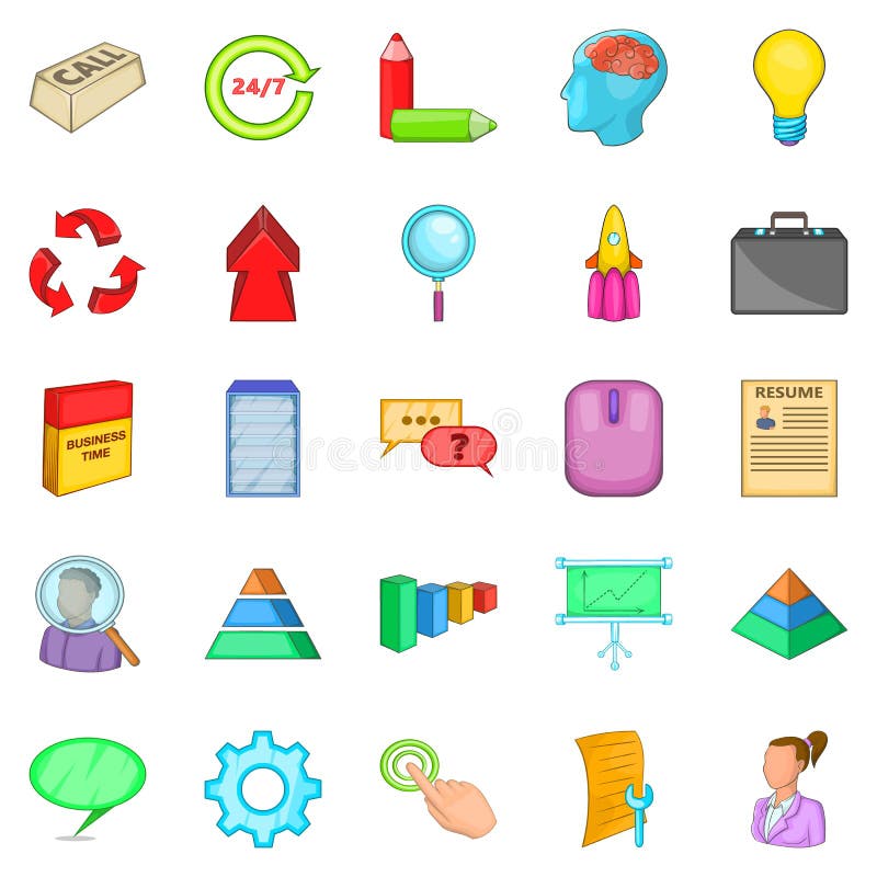 Treasury Icons Set, Simple Style Stock Vector - Illustration of mobile ...