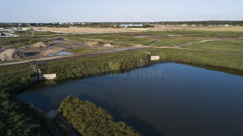 Treatment Facilities, Wastewater Treatment Infrastructure. Sewage ...