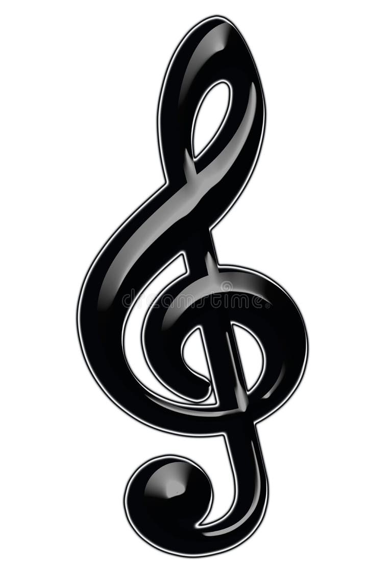Treble Clef Symbol Text Stock Illustrations – 1,236 Treble Clef Symbol ...