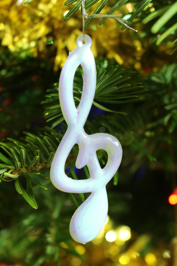 Treble Clef stock image. Image of note, musical, holidays - 92105863