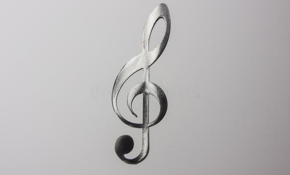 Treble clef stock image. Image of flat, decoration, play - 102075845