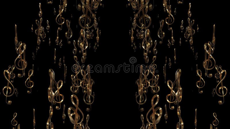 Treble Clef Music Background Stock Illustration - Illustration of ...