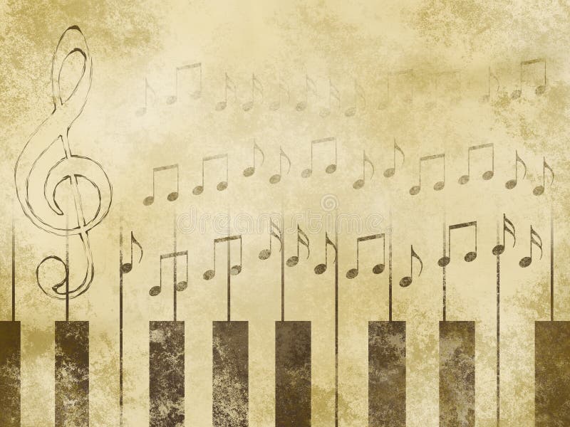 Treble Clef Parchment Stock Illustrations – 66 Treble Clef Parchment ...