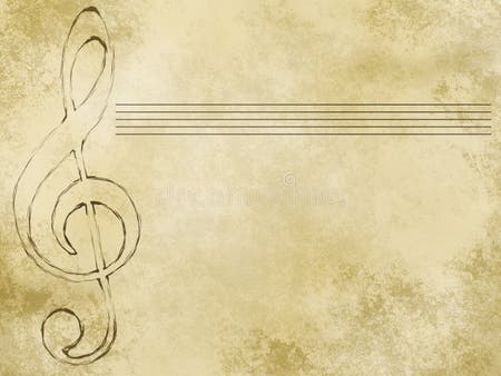 Treble clef stock illustration. Illustration of piano - 44282387