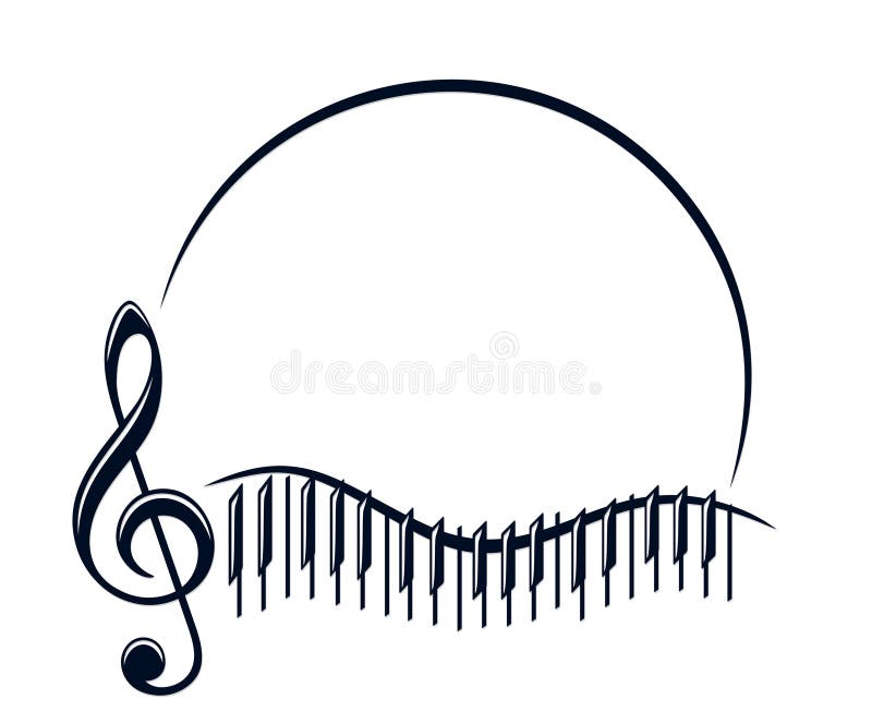 F Clef symbol stock illustration. Illustration of vector - 188432038