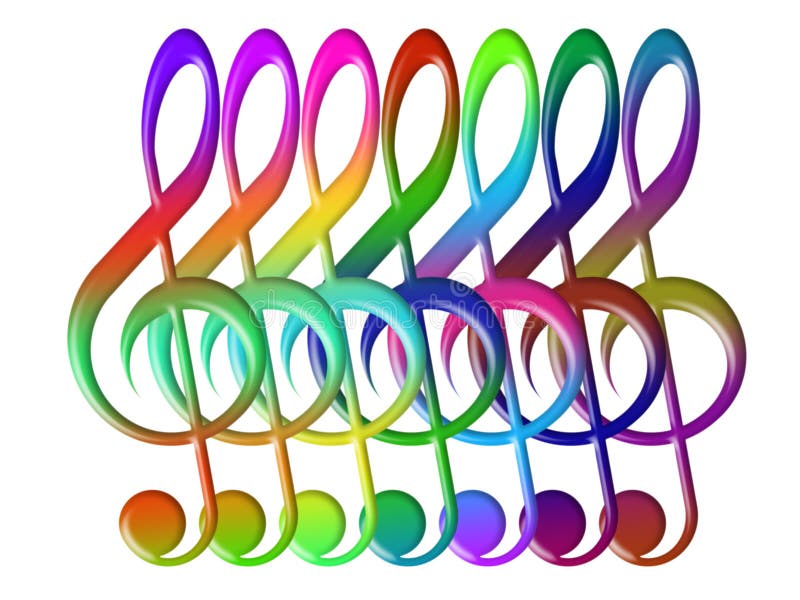 Treble Clefs Stock Illustrations – 678 Treble Clefs Stock Illustrations ...