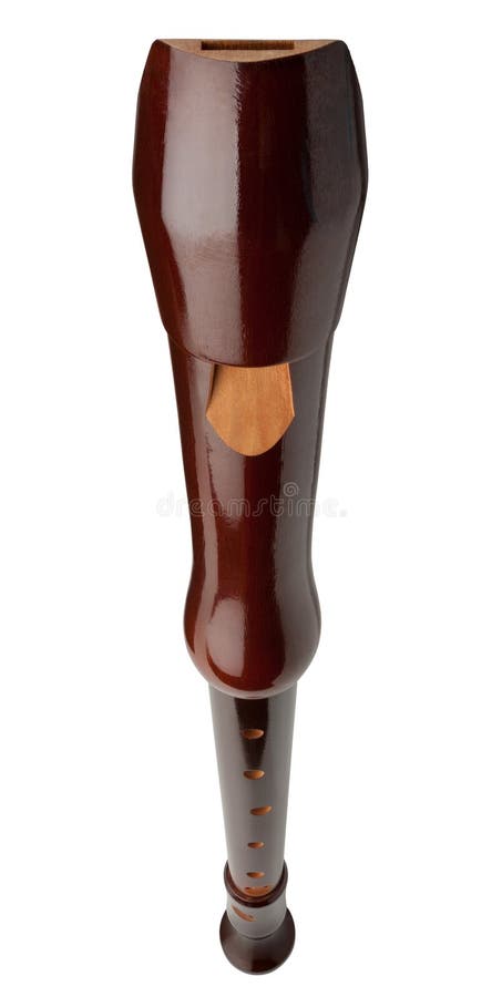 Treble Recorder stock photo. Image of instrument, hole - 33014114