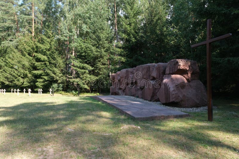 Execution Camp Treblinka. Memorial Site Editorial Stock Image - Image ...