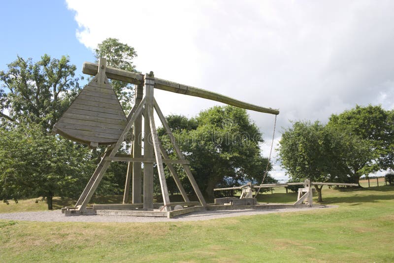 Trebuchet 2 stock photo. Image of attack, historic, battle - 199646