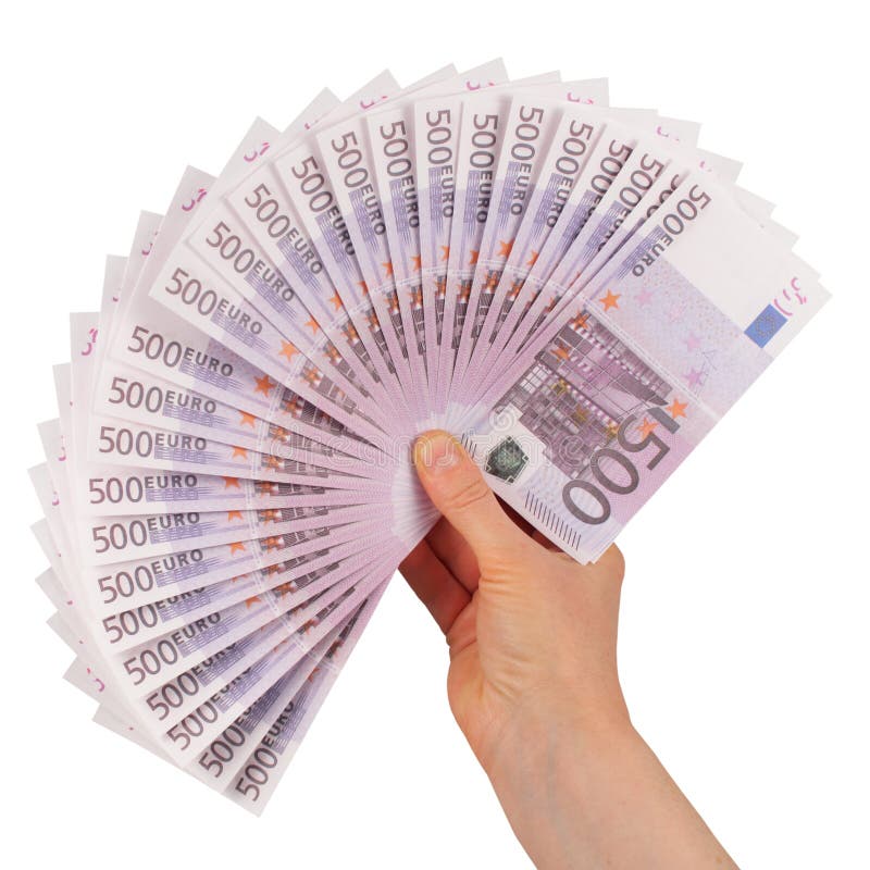 Trece mil euros foto de archivo. Imagen de mano, finanzas - 18147832