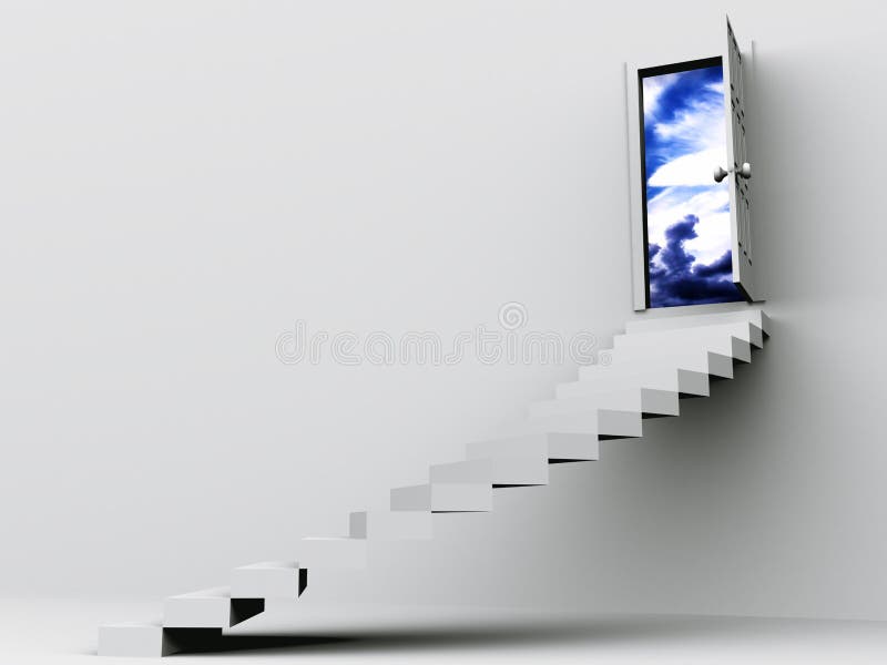 Trede stock illustratie. Illustration of kolom, teruggegeven - 7441567