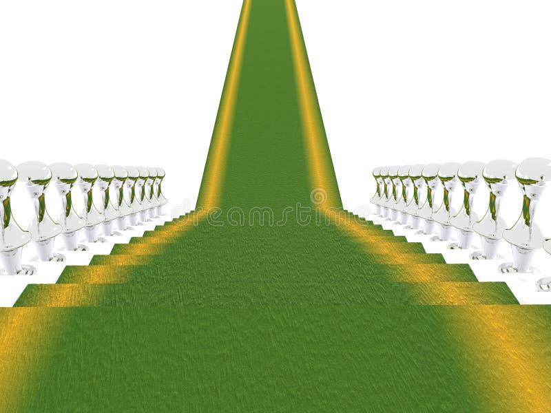 Trede stock illustratie. Illustration of kolom, teruggegeven - 7441567