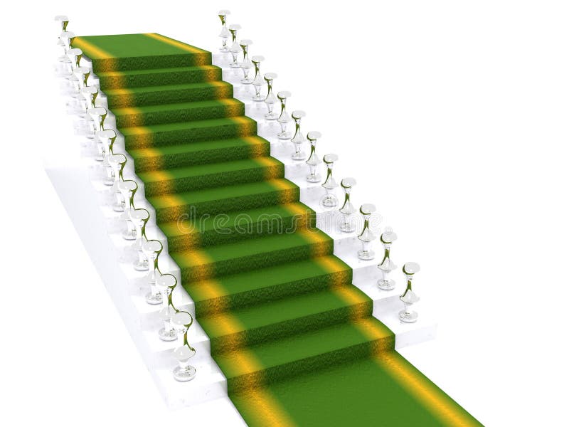 Trede stock illustratie. Illustration of kolom, teruggegeven - 7441567