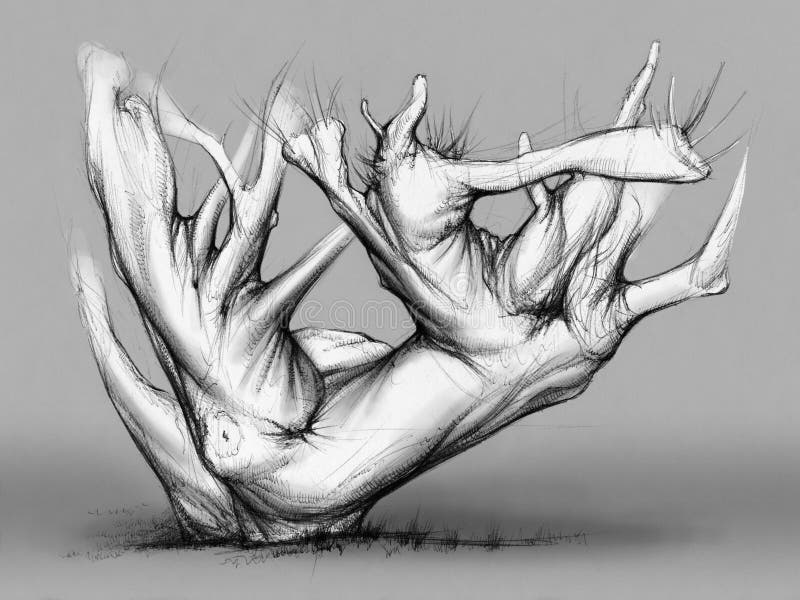 Curved tree sketch stock illustration. Illustration of sketches - 26792864