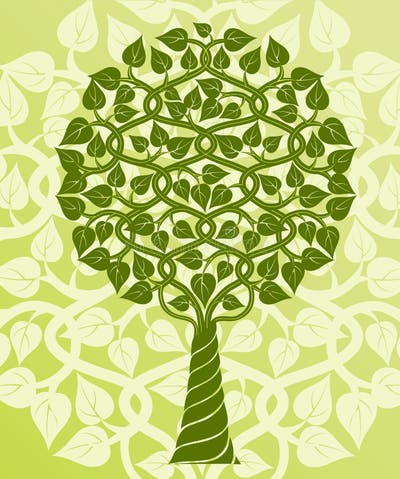 Tree. stock vector. Illustration of pattern, botany, grow - 2478645