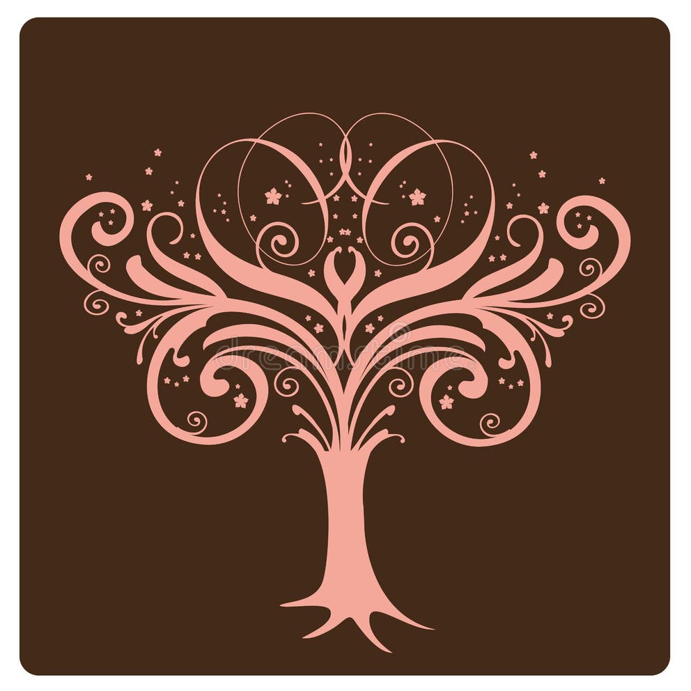 Symmetrical Tree Life Stock Illustrations – 136 Symmetrical Tree Life ...