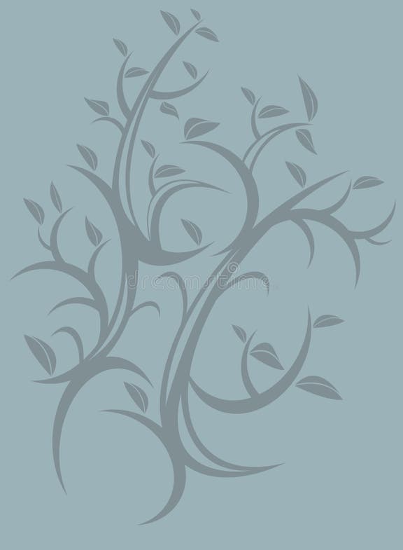 Tree stock vector. Illustration of tree, curve, stylized - 7171612