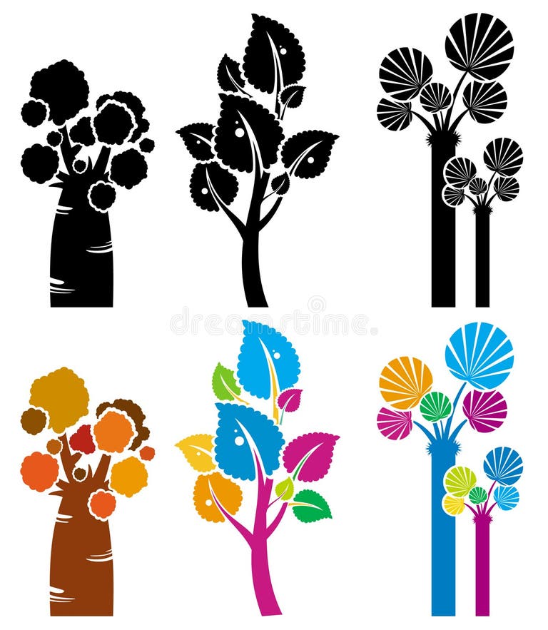Picture Tree Pattern Stock Illustrations – 1,532,616 Picture Tree ...