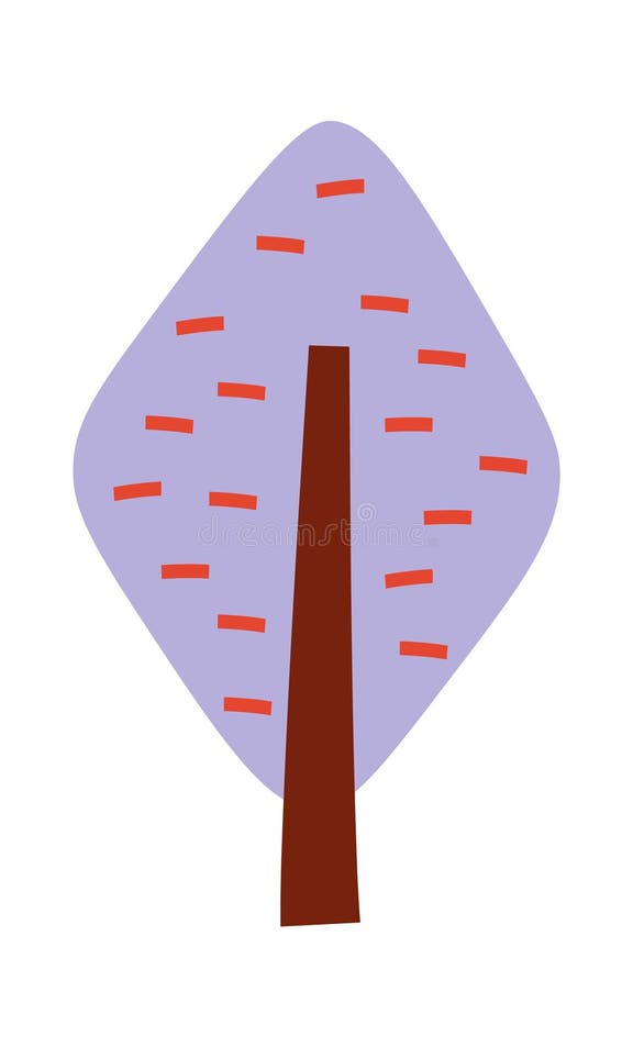 Tree Abstract Plant stock vector. Illustration of tree - 284550866