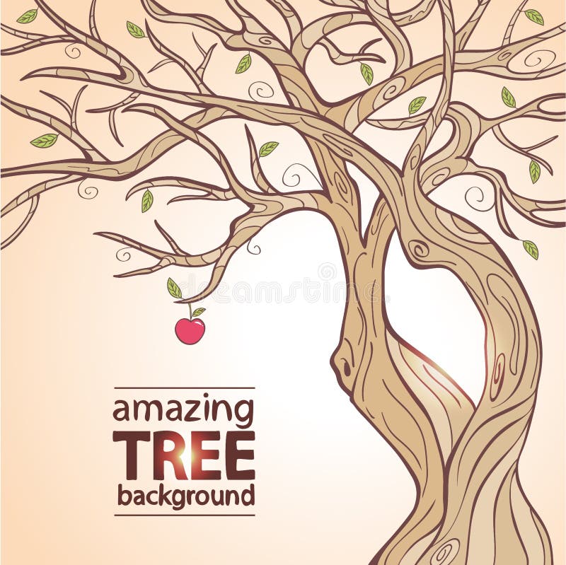 Abstract Apple Tree Stock Illustrations – 7,590 Abstract Apple Tree ...