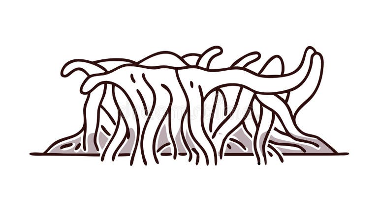 Tree Archway Roots Icon, Natural Gateway Design, Vector Design ...