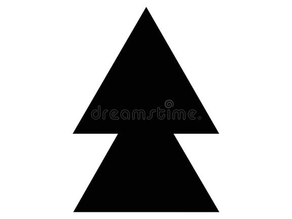 Tree arrow stock illustration. Illustration of symmetry - 371442835