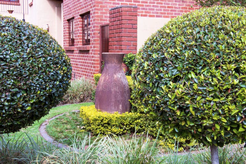 Tree Ball stock image. Image of greenery, wall, shrub - 58130865