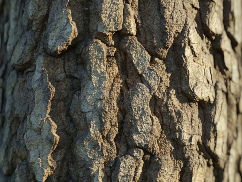 Tree Bark Texture Shows Rough Surface and Natural Pattern with Close Up Detail in Sunlight Stock ...