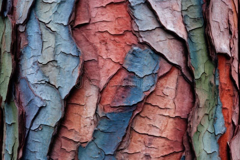 Tree Bark Textures Background Stock Illustration - Illustration of ...