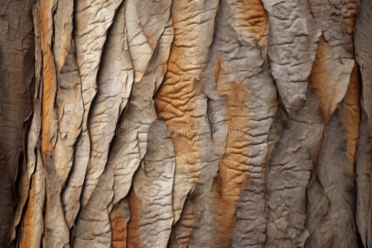 Tree Bark Textures and Patterns in Natural Light Stock Image - Image of ...