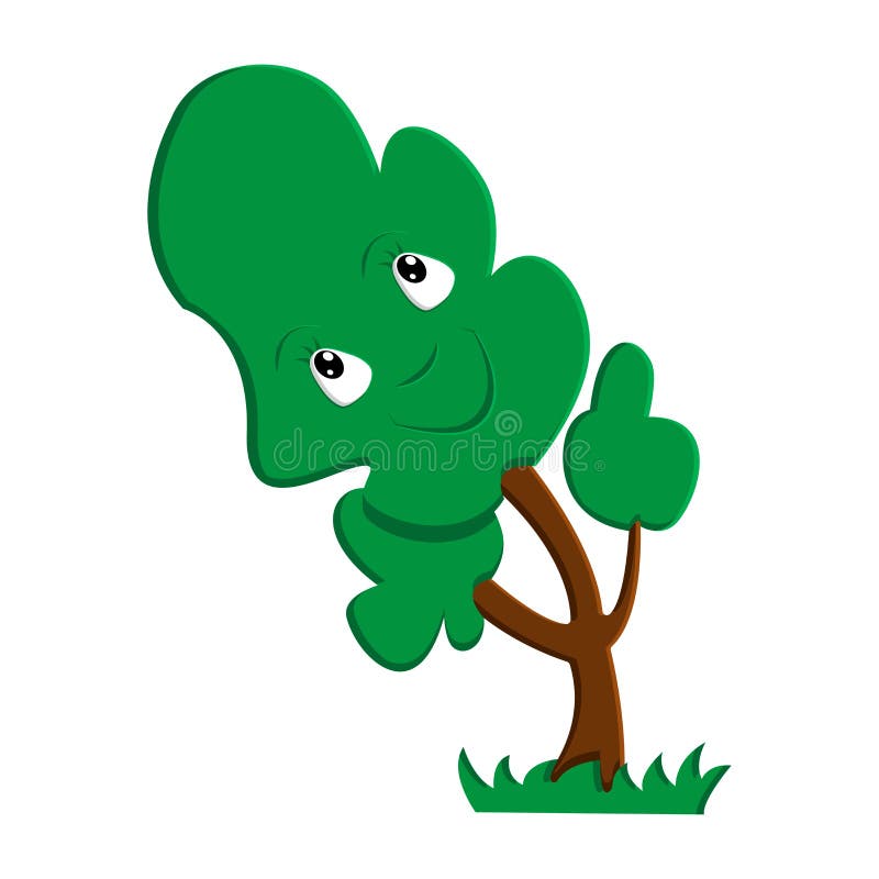 Wind And Bend Trees Vector Icon Isolated On Transparent Background ...