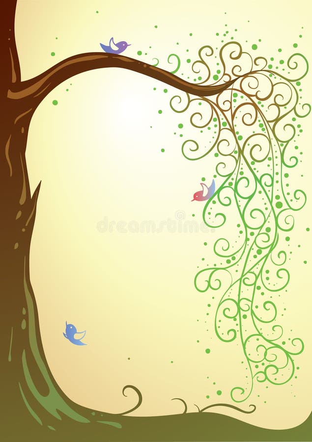 Curly Tree Vector Stock Illustrations – 2,988 Curly Tree Vector Stock ...