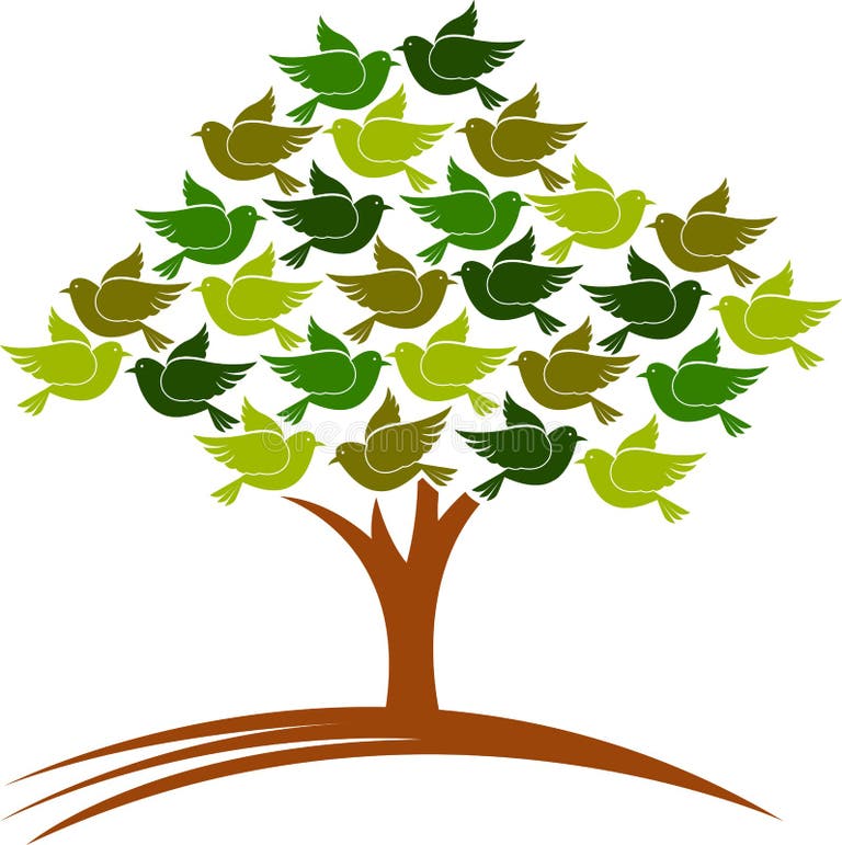 Tree Life Birds Stock Illustrations – 9,672 Tree Life Birds Stock ...