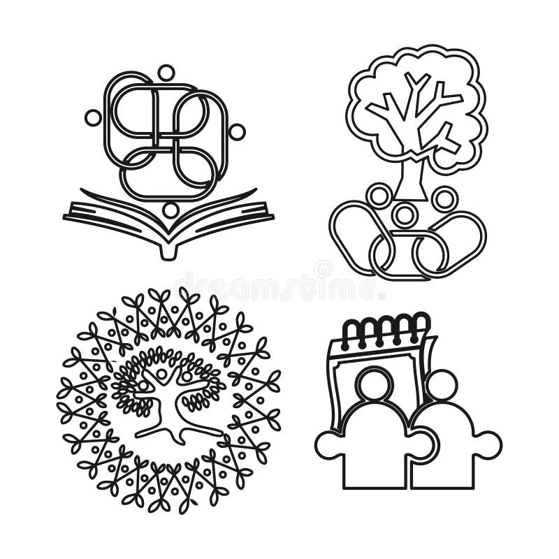Book Connection Logo Tree Stock Illustrations – 74 Book Connection Logo ...