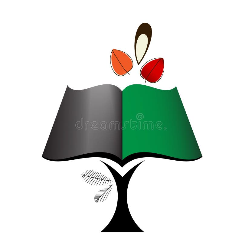Tree Book icon stock vector. Illustration of blog, environment - 42064496