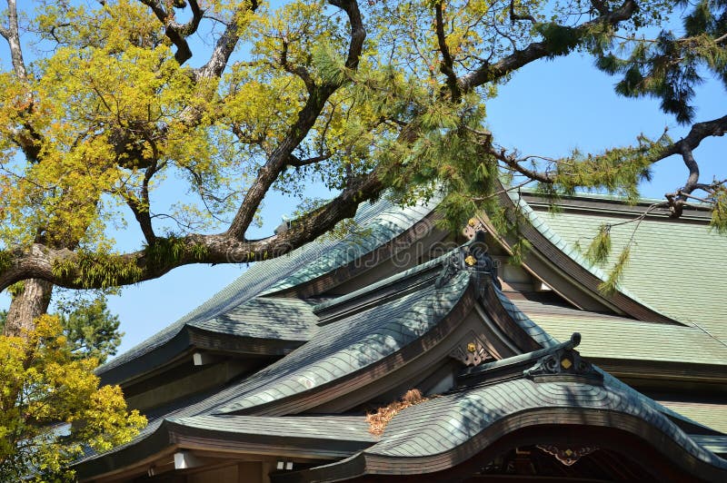 Temple under the tree stock photo. Image of green, plant - 197940392