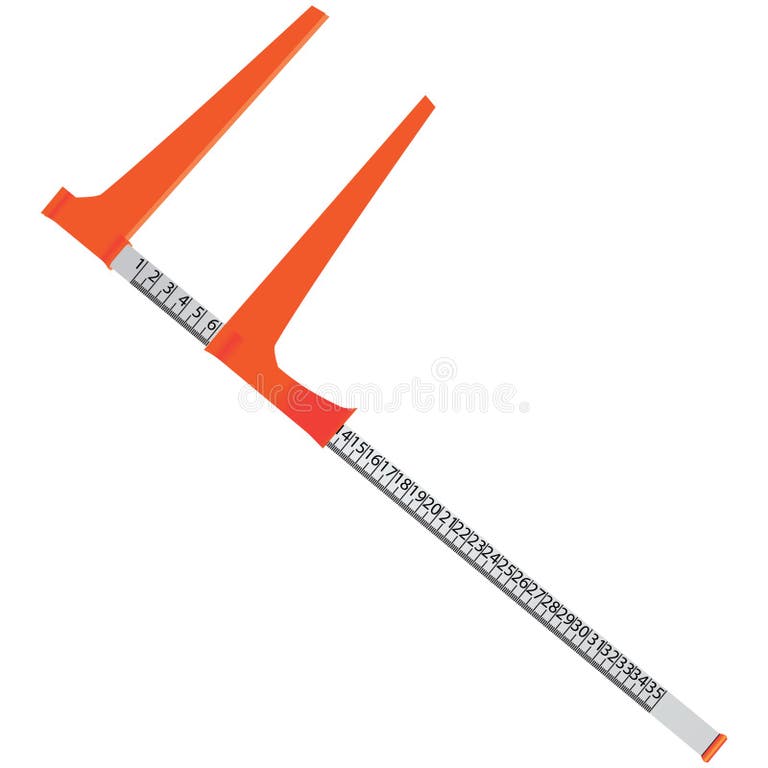 Tree Caliper stock vector. Illustration of calibrator - 26278356