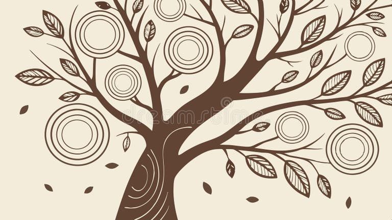 Tree with Circular Roots Design, Growth and Interconnectedness ...