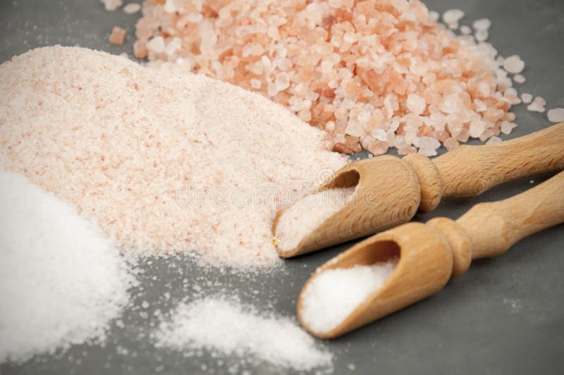 Tree Colors of Himalayan Salt Stock Photo - Image of closeup, mineral ...