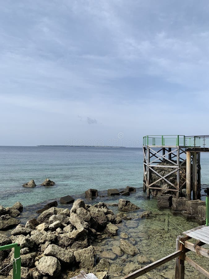 Iconic Glass Bridge from the Zero Point of South Sulawesi Stock Photo ...