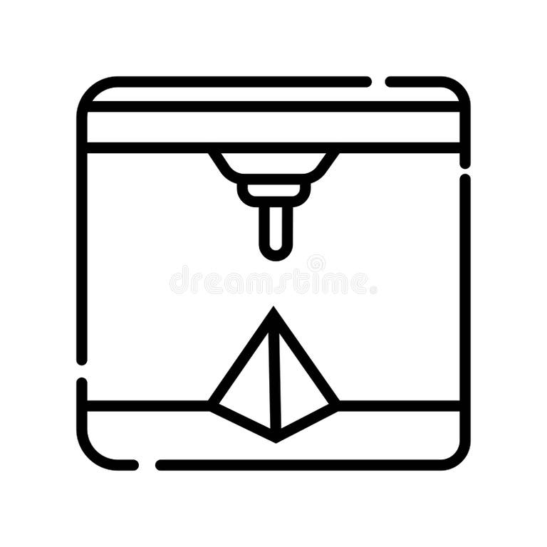 Tree D Printing Icon Stock Illustrations – 6 Tree D Printing Icon Stock ...