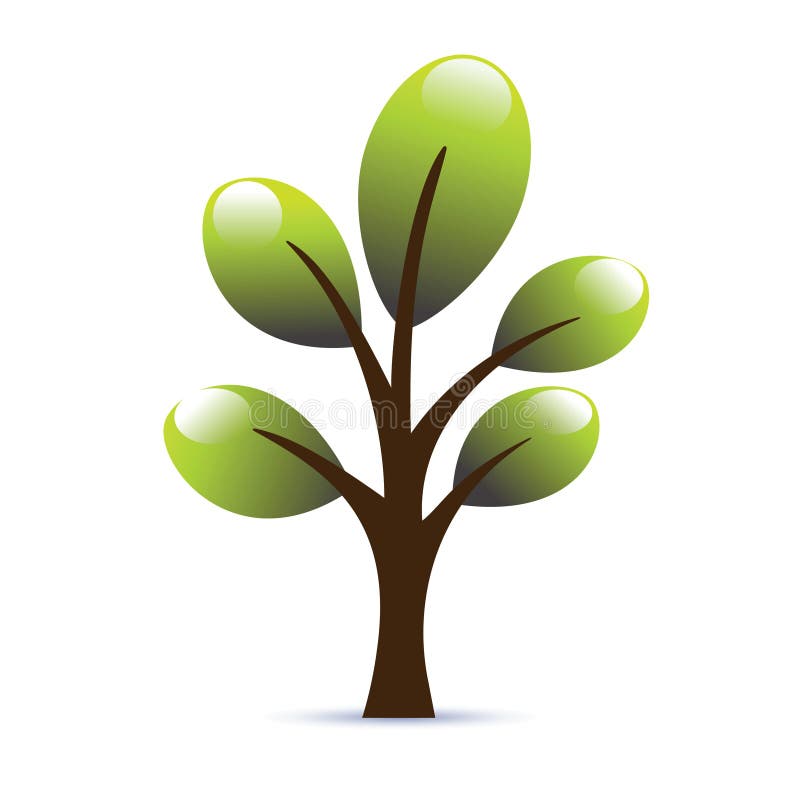 Tree design stock vector. Illustration of forest, abstract - 11745908