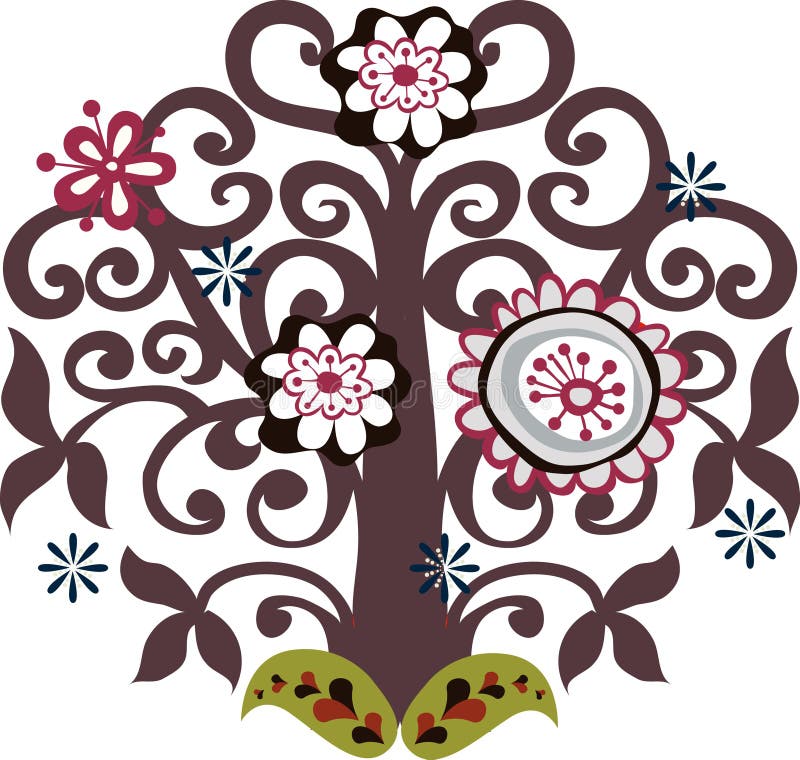 Tree design stock illustration. Illustration of branch - 9013511