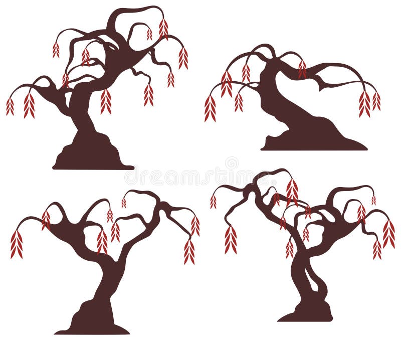 Tree design series stock vector. Illustration of abstract - 2372985