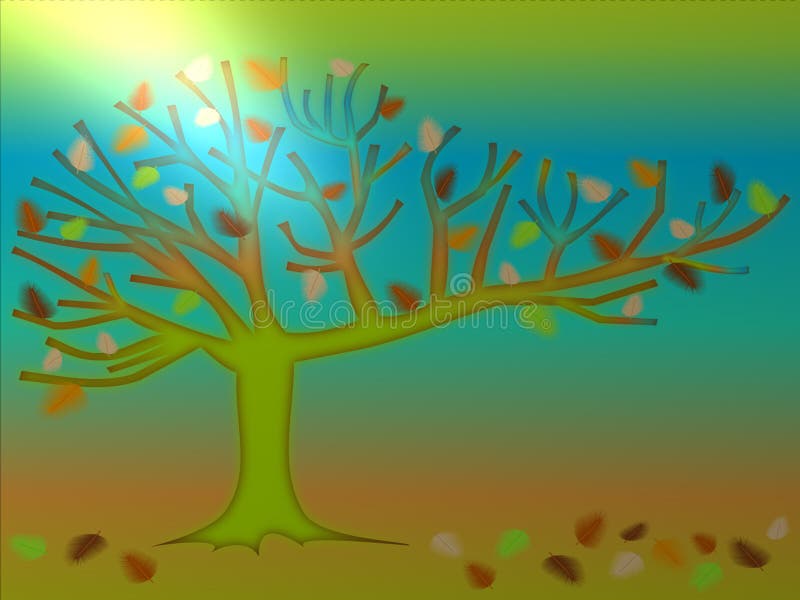Tree of dreams stock illustration. Illustration of creative - 45617588