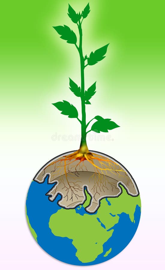 Tree Roots Earth Stock Illustrations – 14,100 Tree Roots Earth Stock ...