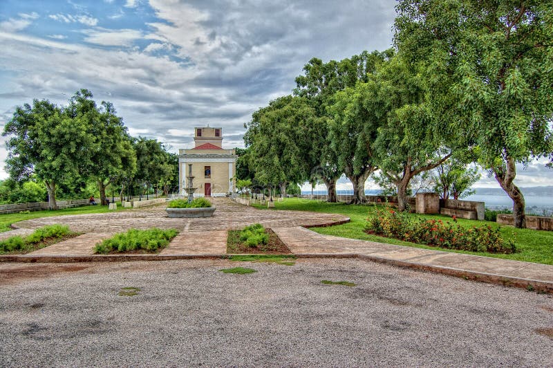 Tree, Estate, Sky, Real Estate Stock Photo - Image of garden, house ...