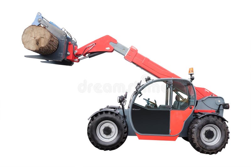 Tree Felling: Chainsaw and Man Moving Log Stock Photo - Image of feller ...